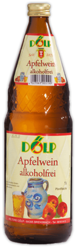 Apfelwein alkoholfrei | Kelterei Dölp